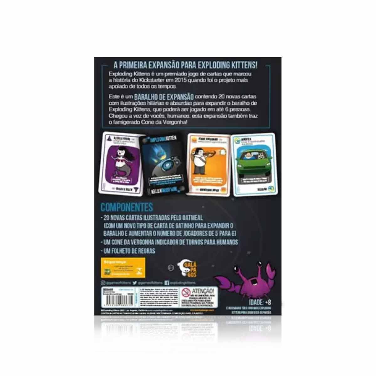 Exploding Kittens Imploding Kittens (Expansão) - ShopDG - Sua Loja de ...