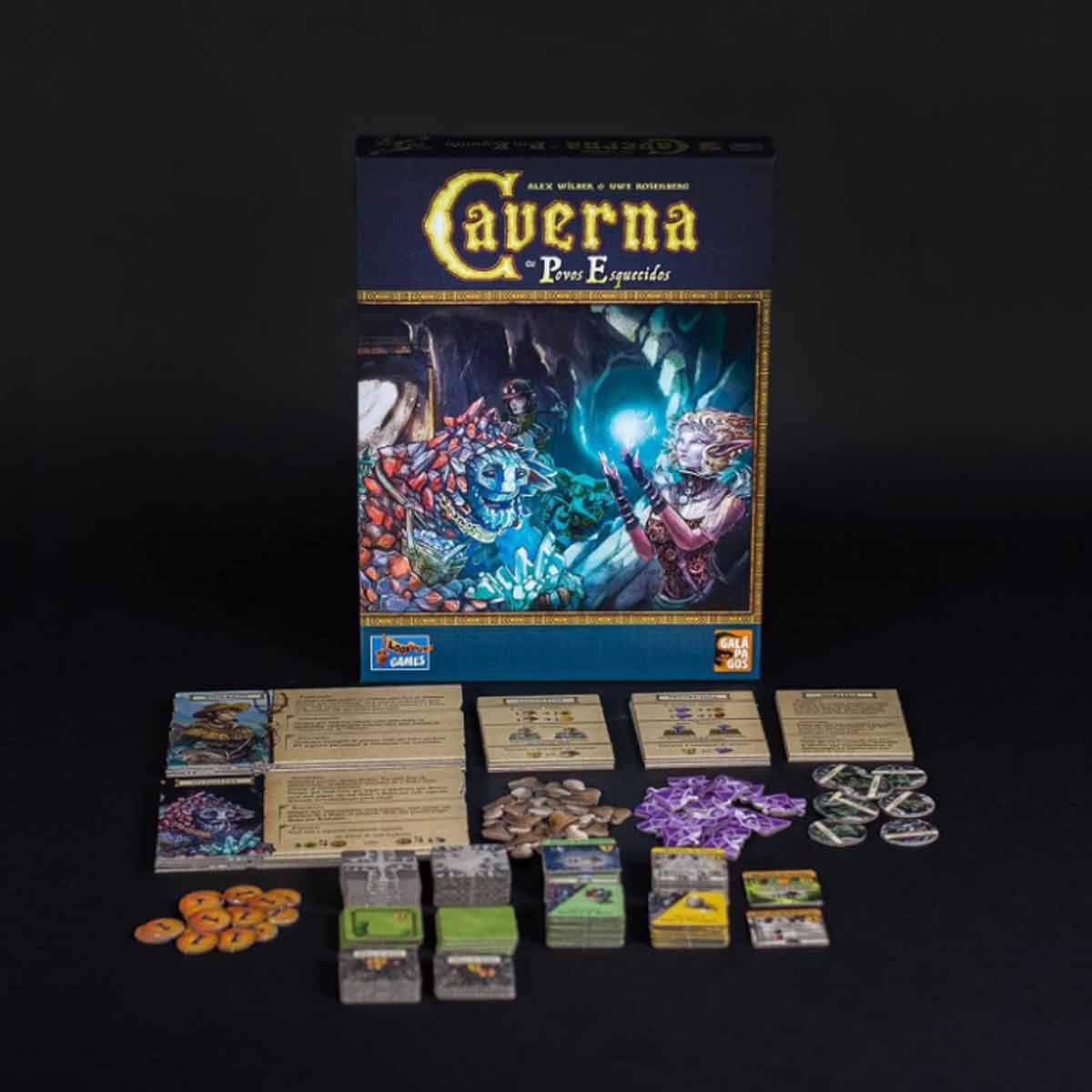 Caverna Os Povos Esquecidos (Expansão) Jogo de Tabuleiro para Amigos - ShopDG - Sua Loja de ...