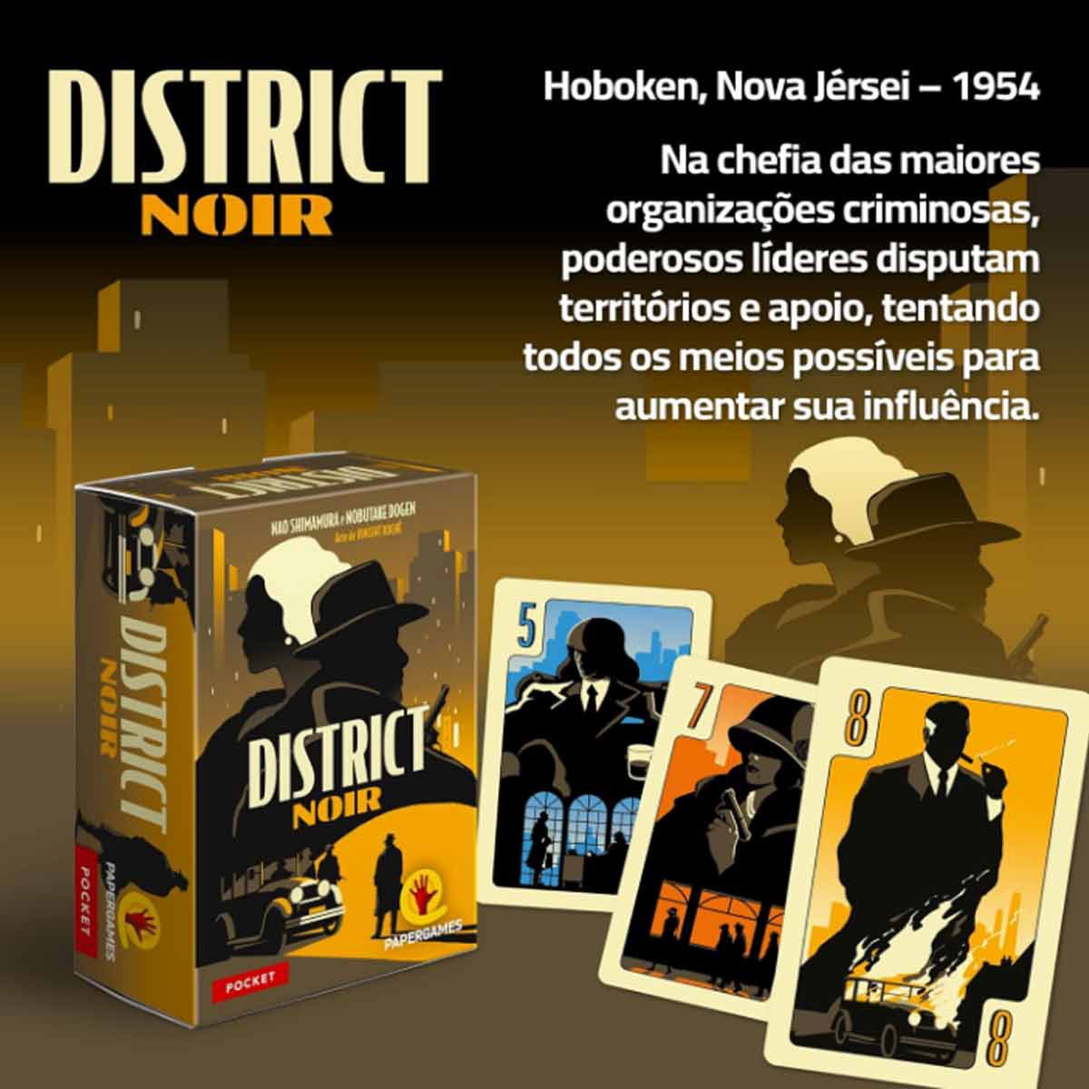 District Noir - PaperGames - ShopDG - Sua Loja de Jogos de tabuleiro e ...