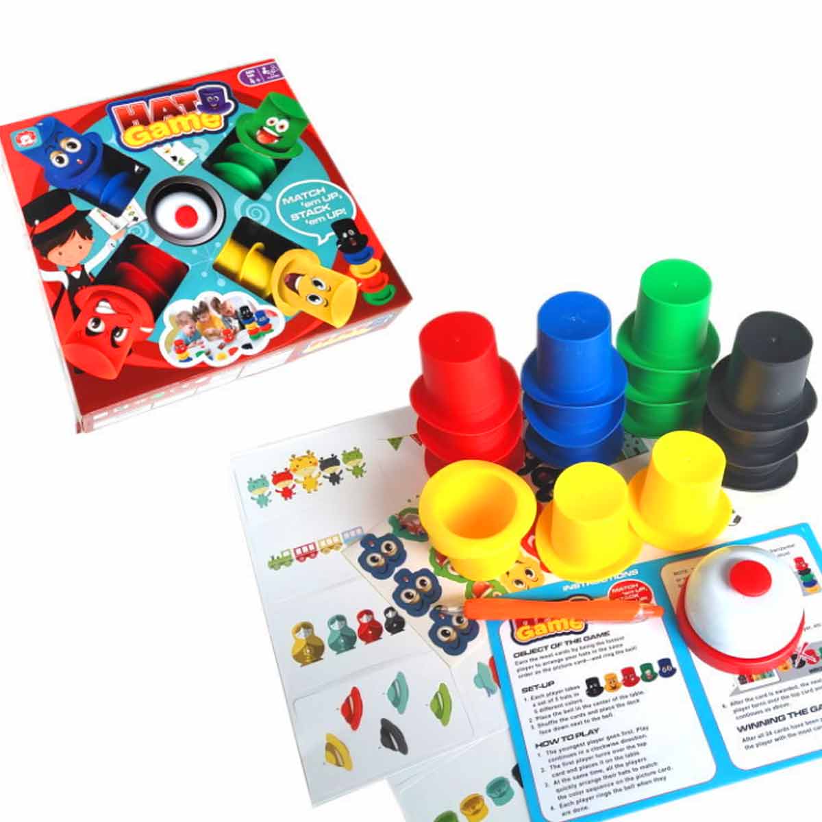 Jogo Chapéu Rápido - Hat Game - ShopDG - Sua Loja de Jogos de tabuleiro ...