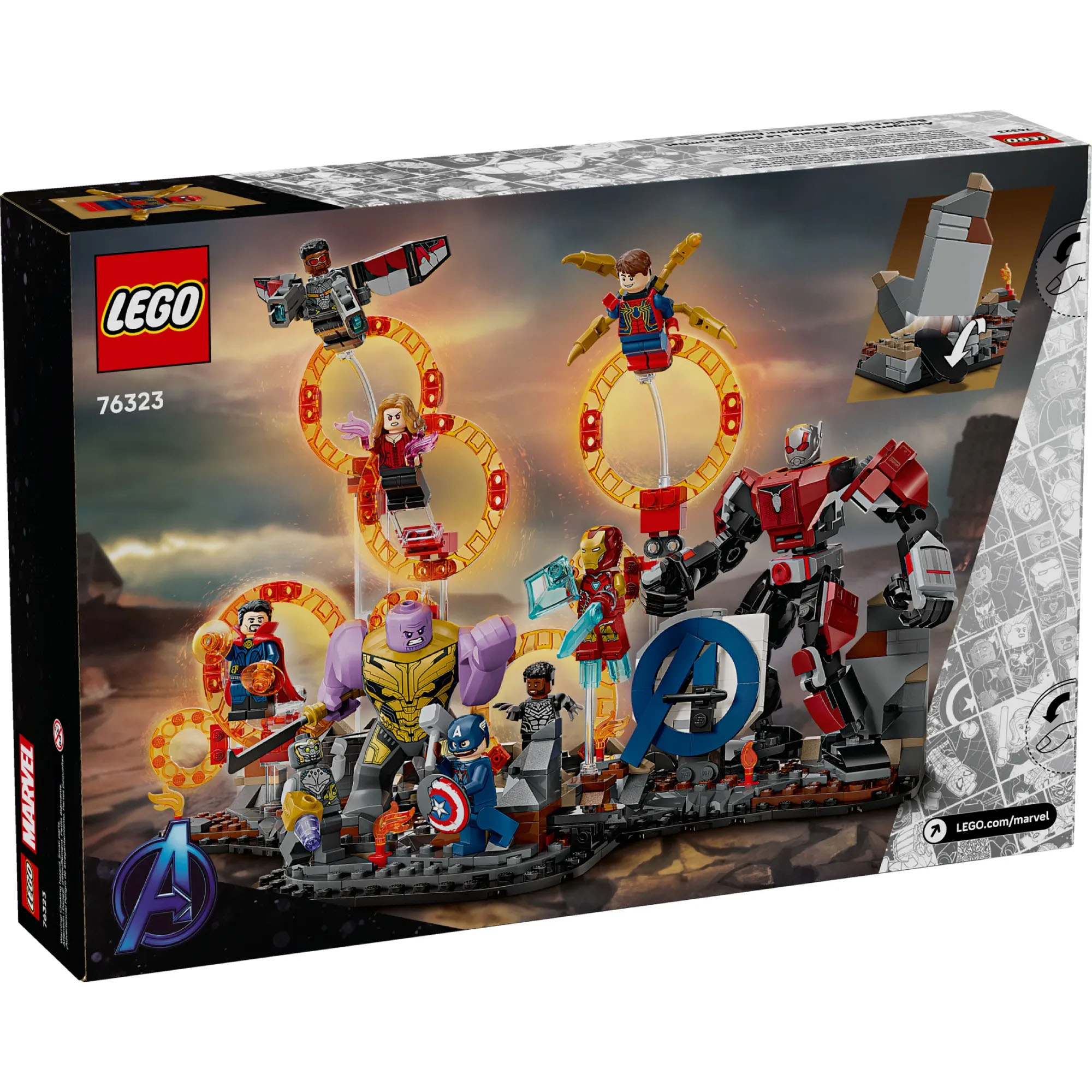 LEGO 76323 Marvel - Vingadores: Ultimato A Batalha Final - Bricks 4Fun