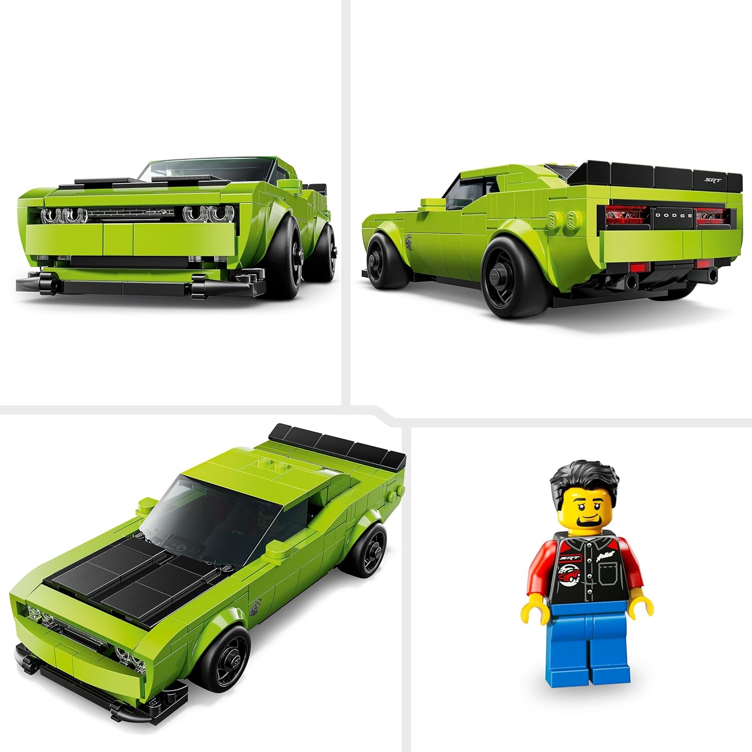 LEGO 77237 Speed Champions - Dodge Challenger SRT Hellcat - Bricks 4Fun