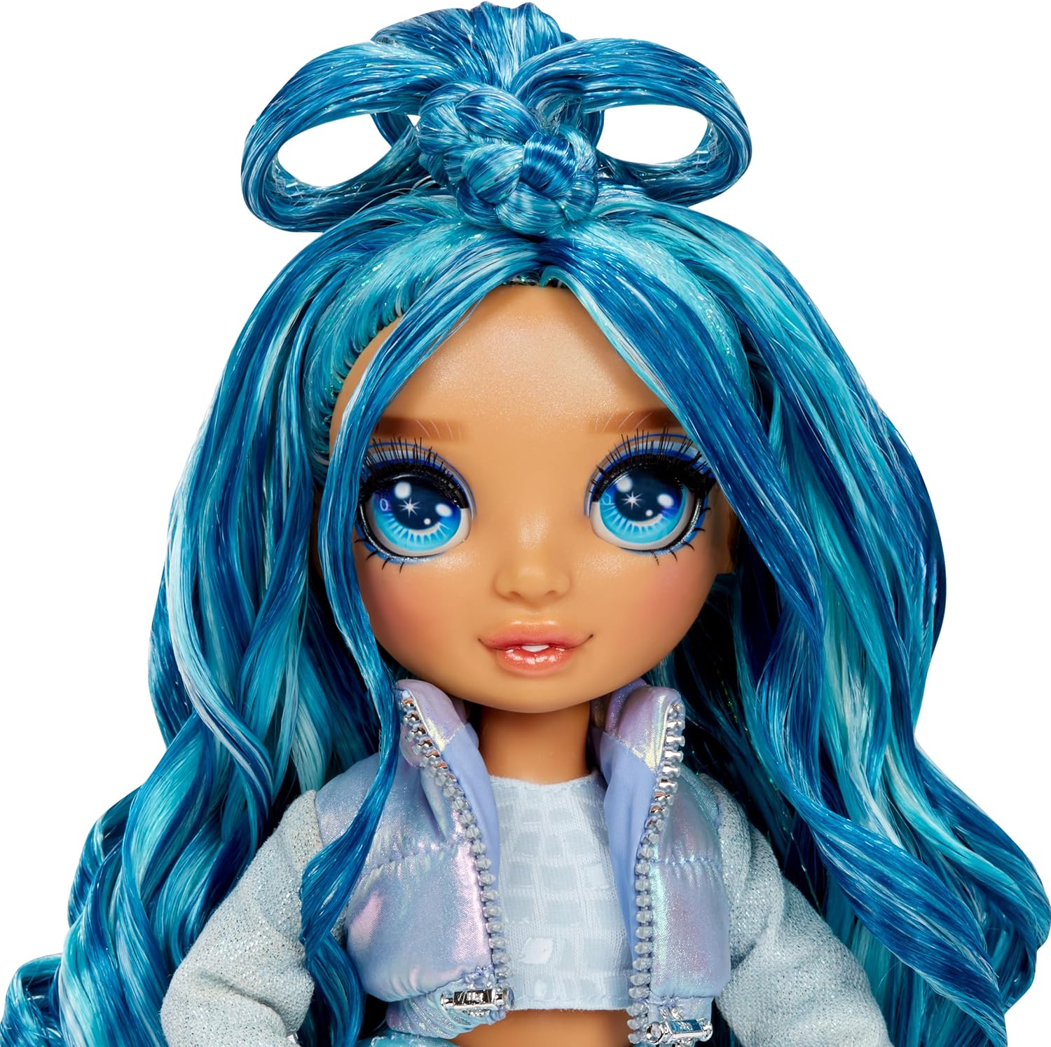 Boneca Rainbow High Winter Wonderland Doll - Skyler (Blue) - Bricks 4Fun