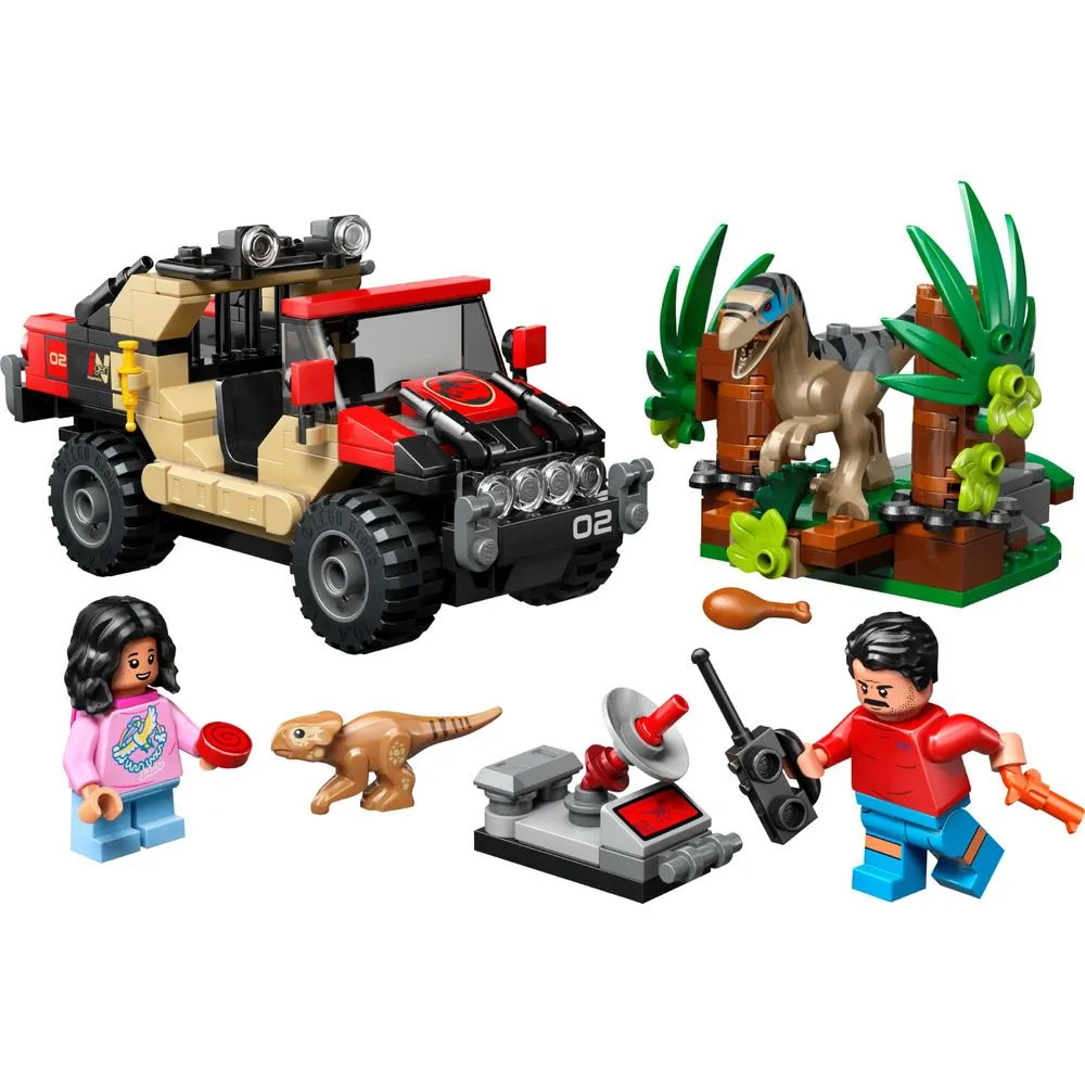 LEGO 76972 Jurassic World - Raptor Off-Road Escape - Bricks 4Fun
