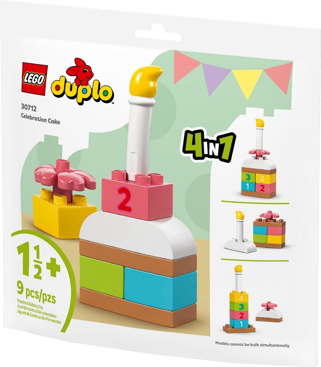 LEGO 30712 Duplo - Bolo Comemorativo - Polybag - Bricks 4Fun
