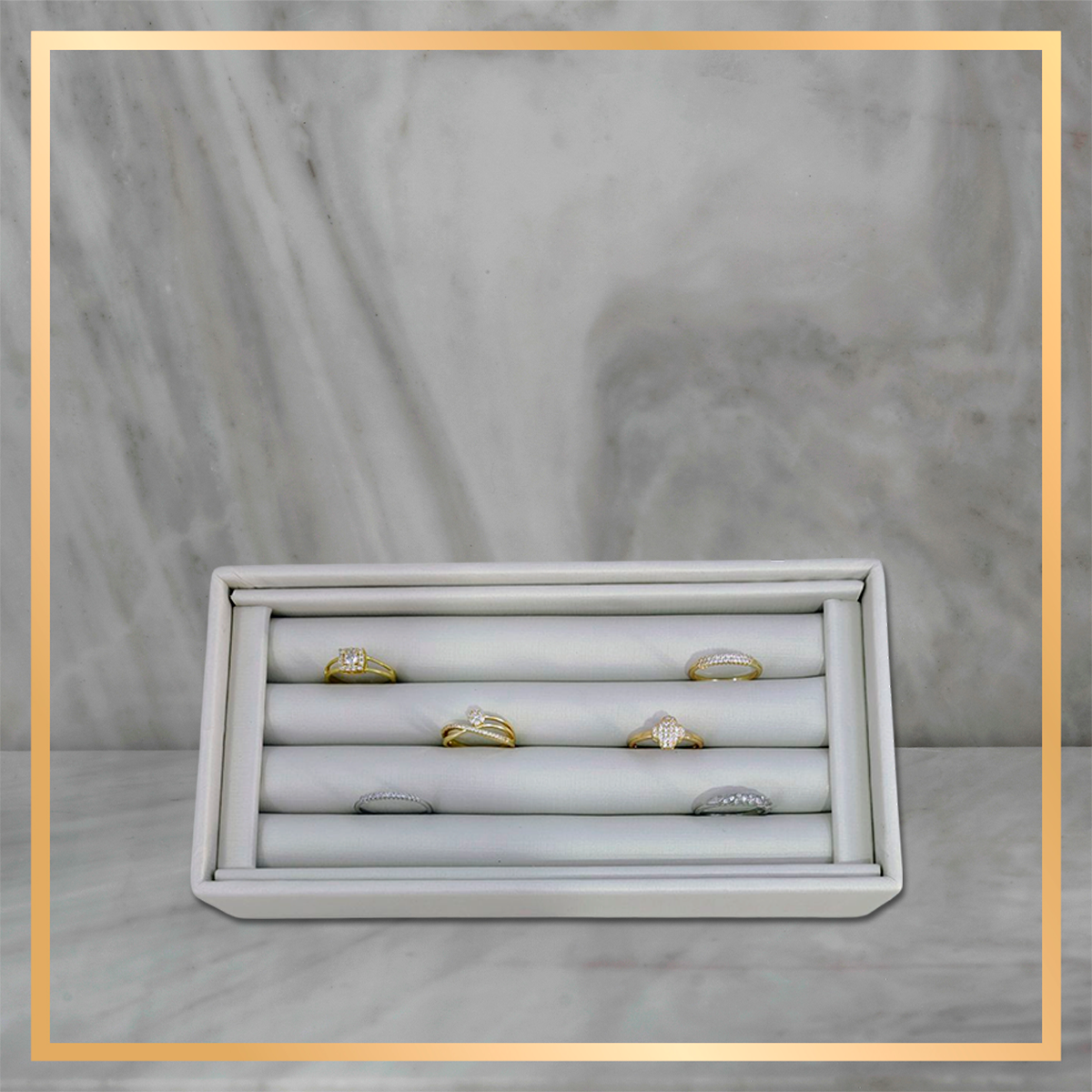 Mini Bandeja para Anéis - Expositores de Silicone