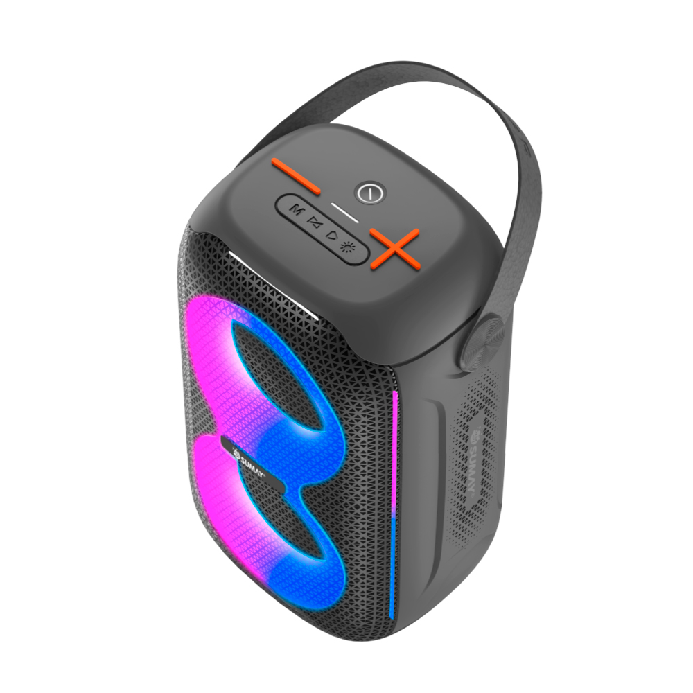 Caixa de Som Portátil 2x2,5" Bluetooth /USB - 30W RMS – 15W*2 - STARBOX ...