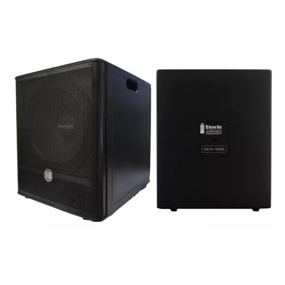 Subwoofer Bass Reflex Passivo SUB 918 - Frontal 1 via - SOUNDBOX ...