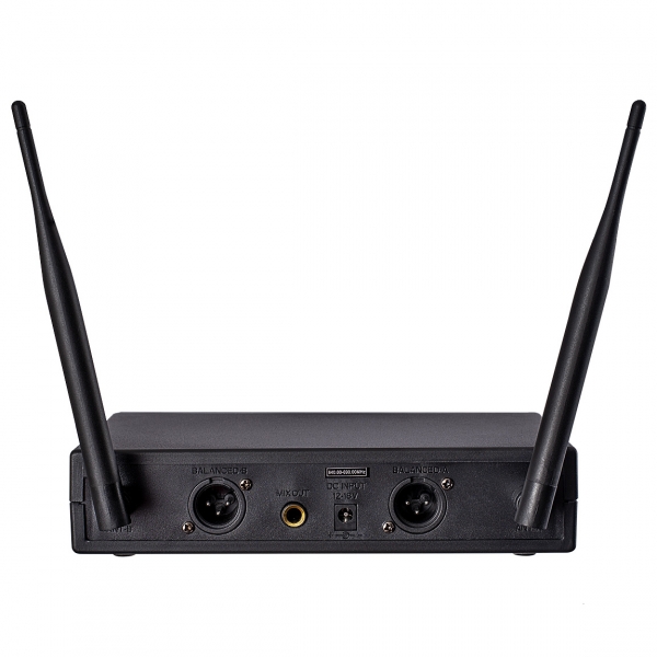 Microfone Sem Fio Duplo de Mão Digital UHF + Case AU230 - AMW - Hábito Áudio - Equipamentos de ...