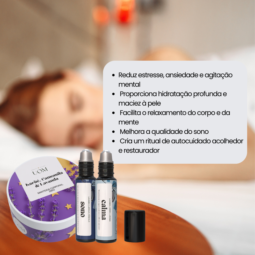 Kit Descanso – Seu Ritual de Pausa e Renovação - UOM Tratamentos