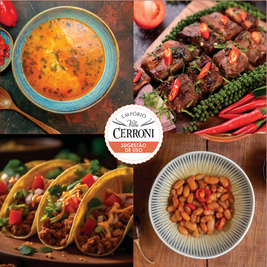 Pimenta Chilli - Pouch - 40g - Empório Villa Cerroni