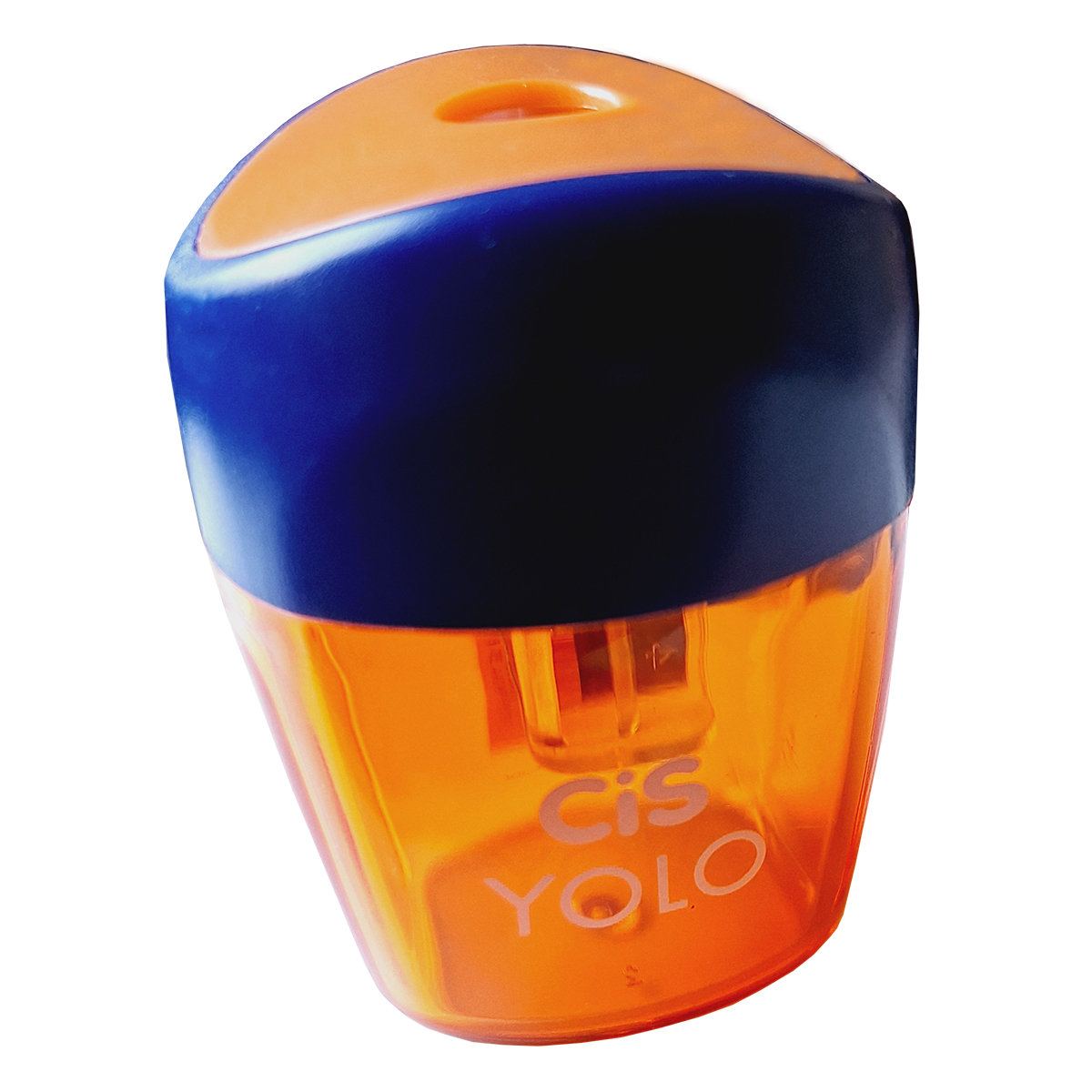 Apontador com Depósito CIS Yolo formato Ergonômico - À MÃO LIVRE PAPEL ...