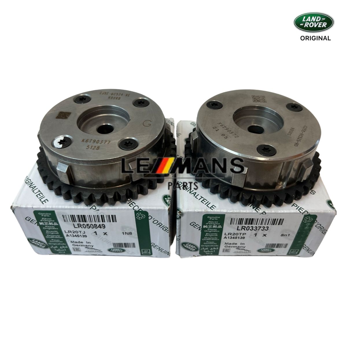 Par de Polias Comando Variável Land Rover Discovery Sport 2.0 LR033733 ...