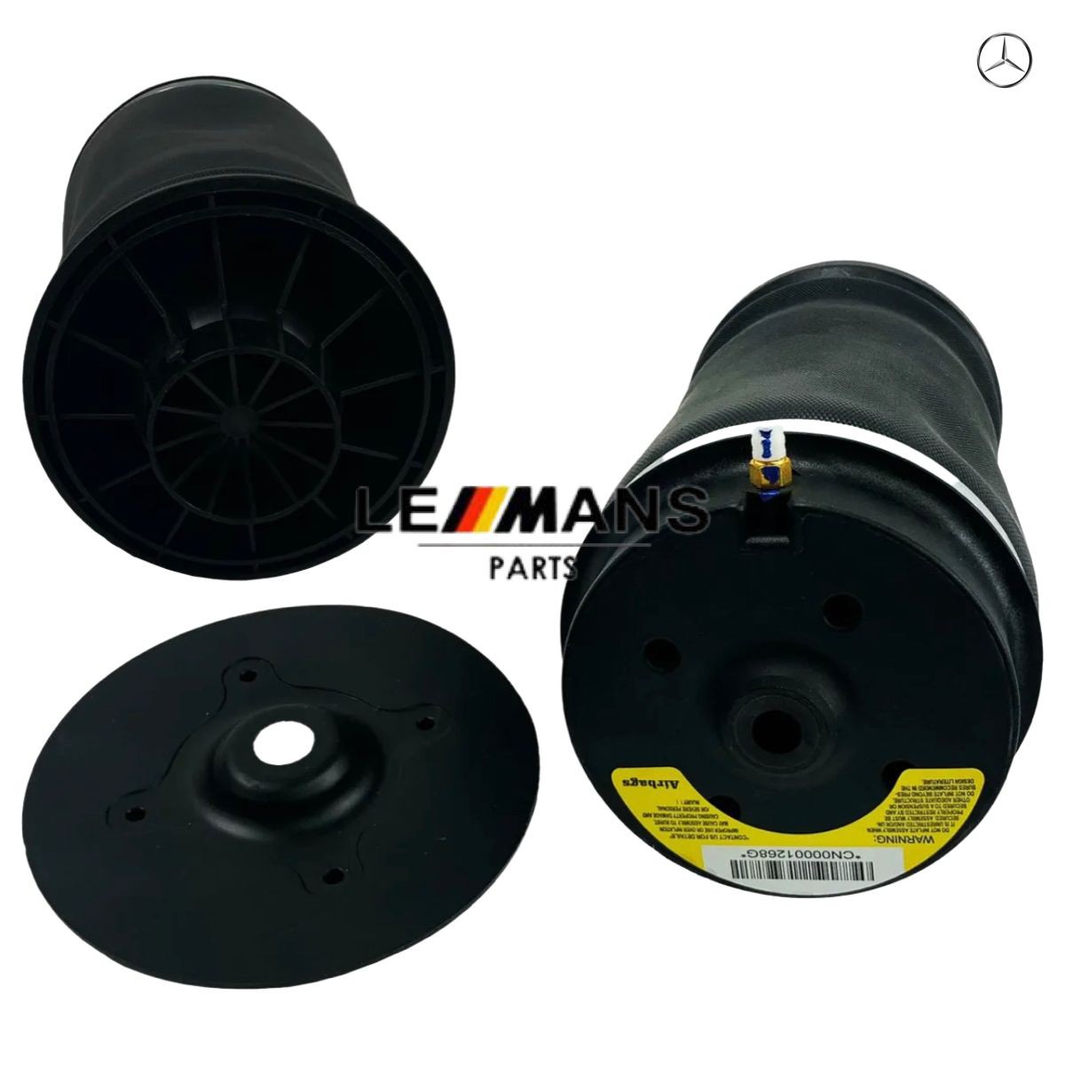 Par Bolsa De Ar Suspensão Traseira Mercedes GLE350 GLE450 GLE63AMG ...