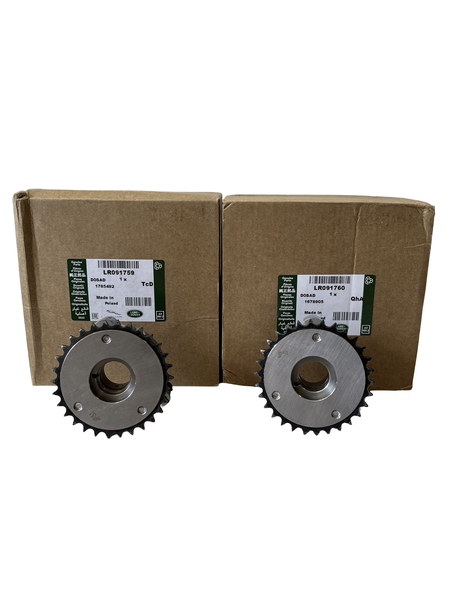 Kit Corrente Polia Motor Land Rover Discovery Sport Evoque Velar 2.0 ...