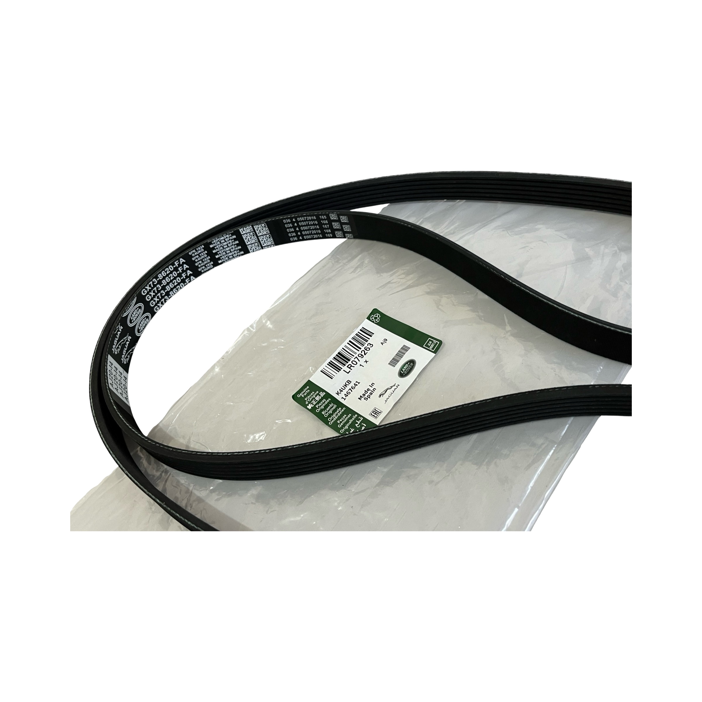 Correia Alternador Land Rover Discovery Sport Evoque Jaguar E-Pace F ...