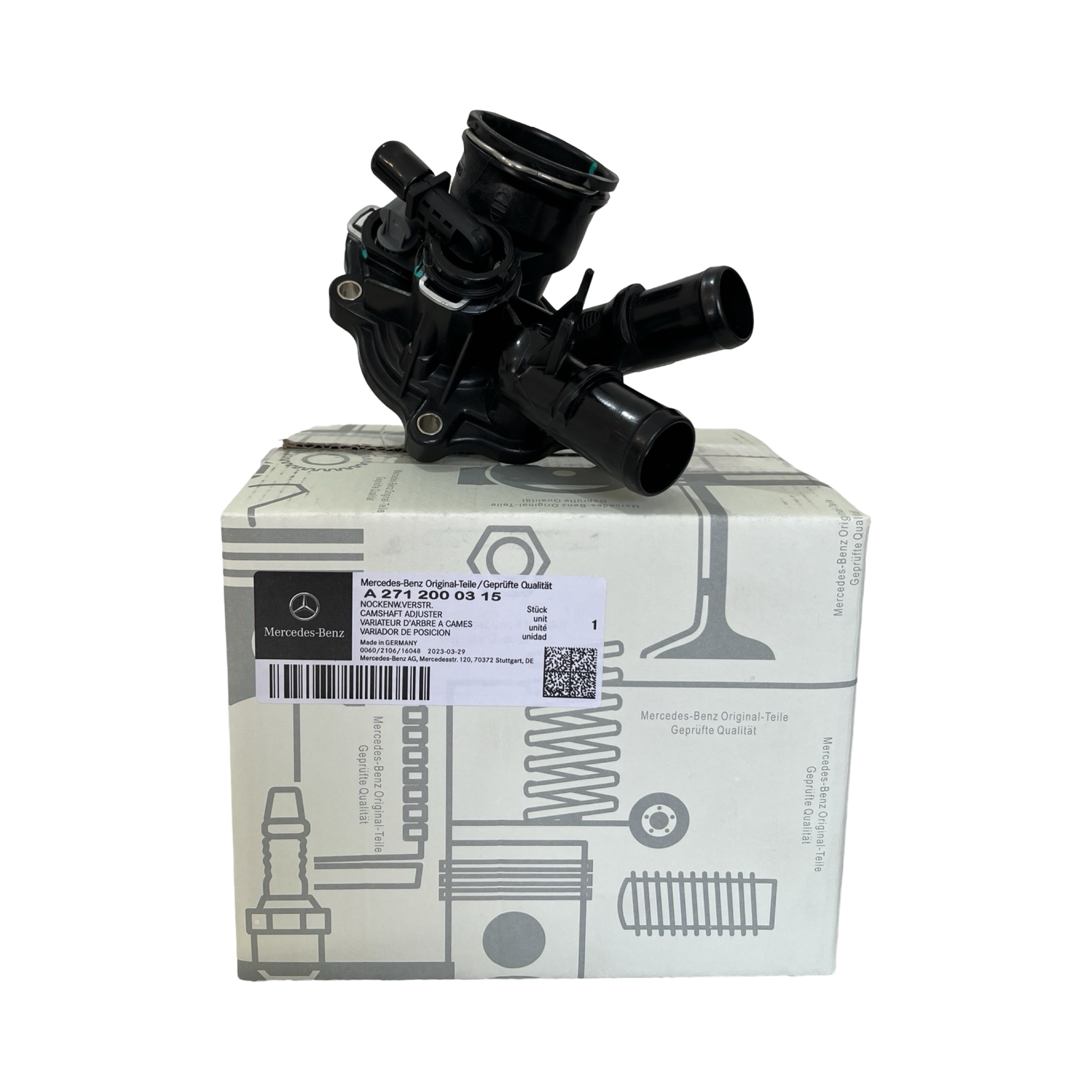 Carcaça Válvula Termostática Mercedes C180 C200 C250 E250 SLK200 SLK250 ...