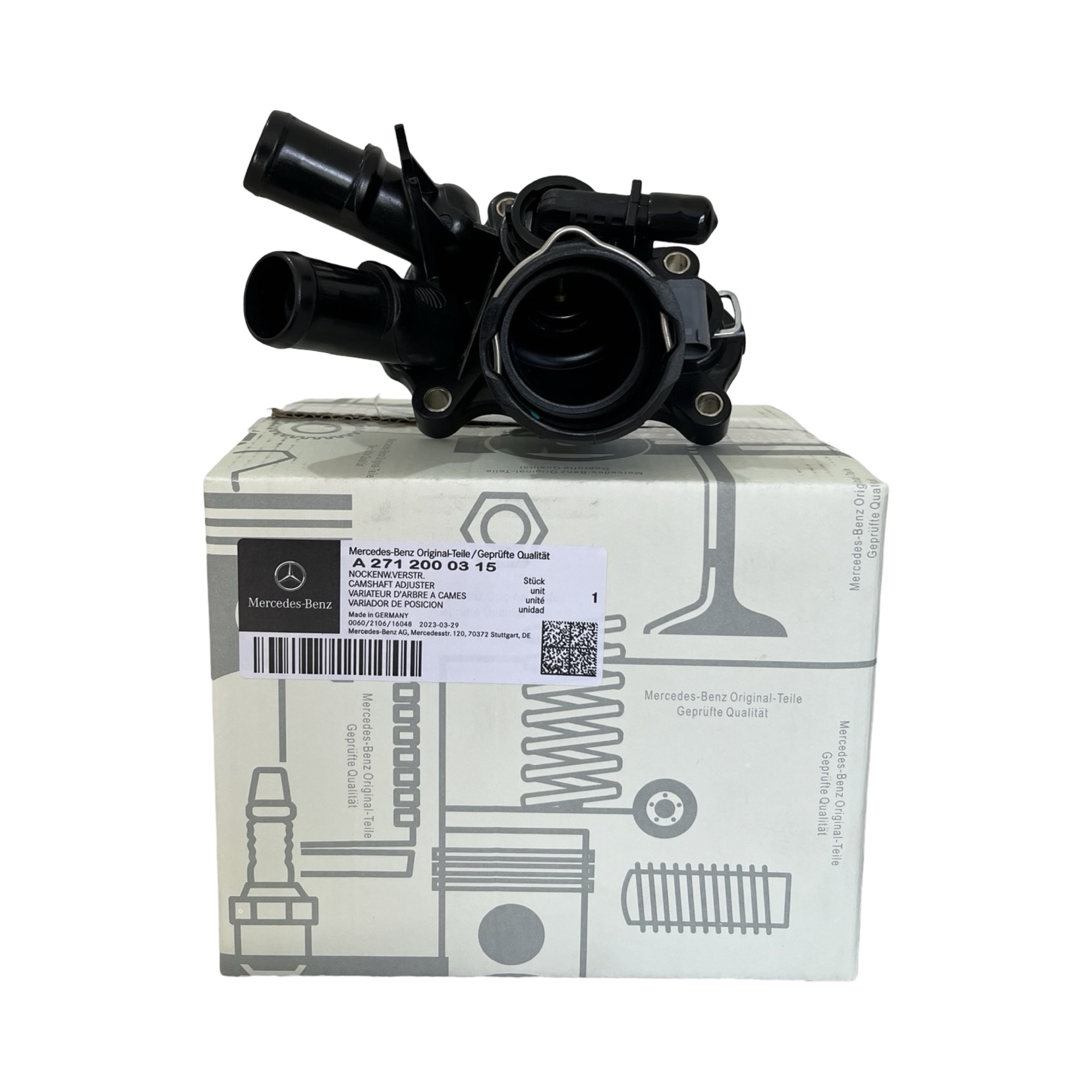 Carcaça Válvula Termostática Mercedes C180 C200 C250 E250 SLK200 SLK250 ...