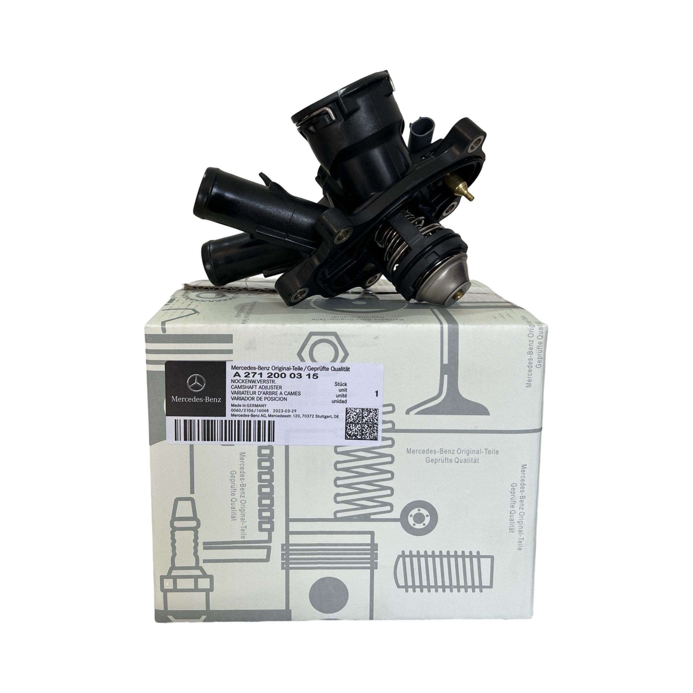 Carcaça Válvula Termostática Mercedes C180 C200 C250 E250 SLK200 SLK250 ...