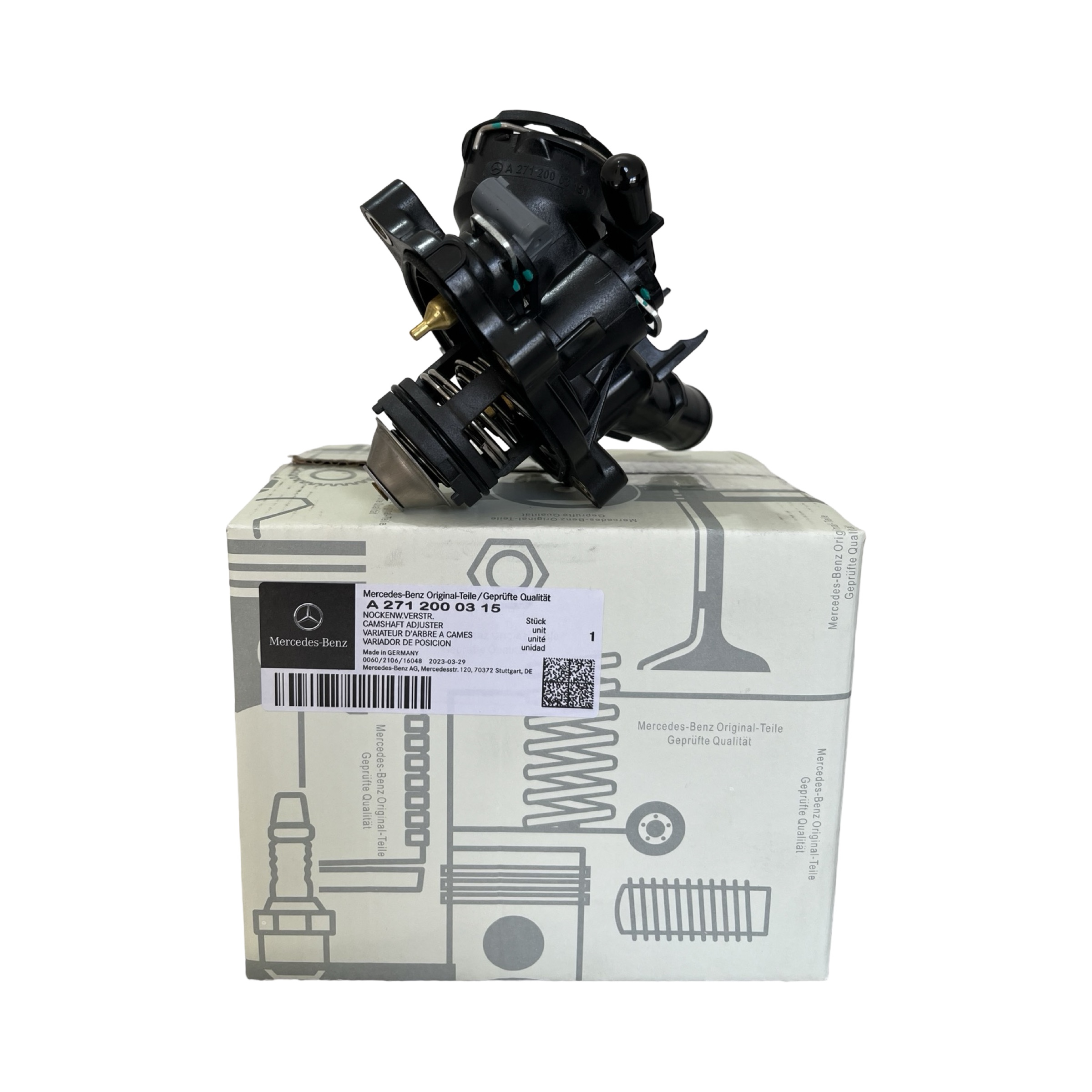 Carcaça Válvula Termostática Mercedes C180 C200 C250 E250 SLK200 SLK250 ...