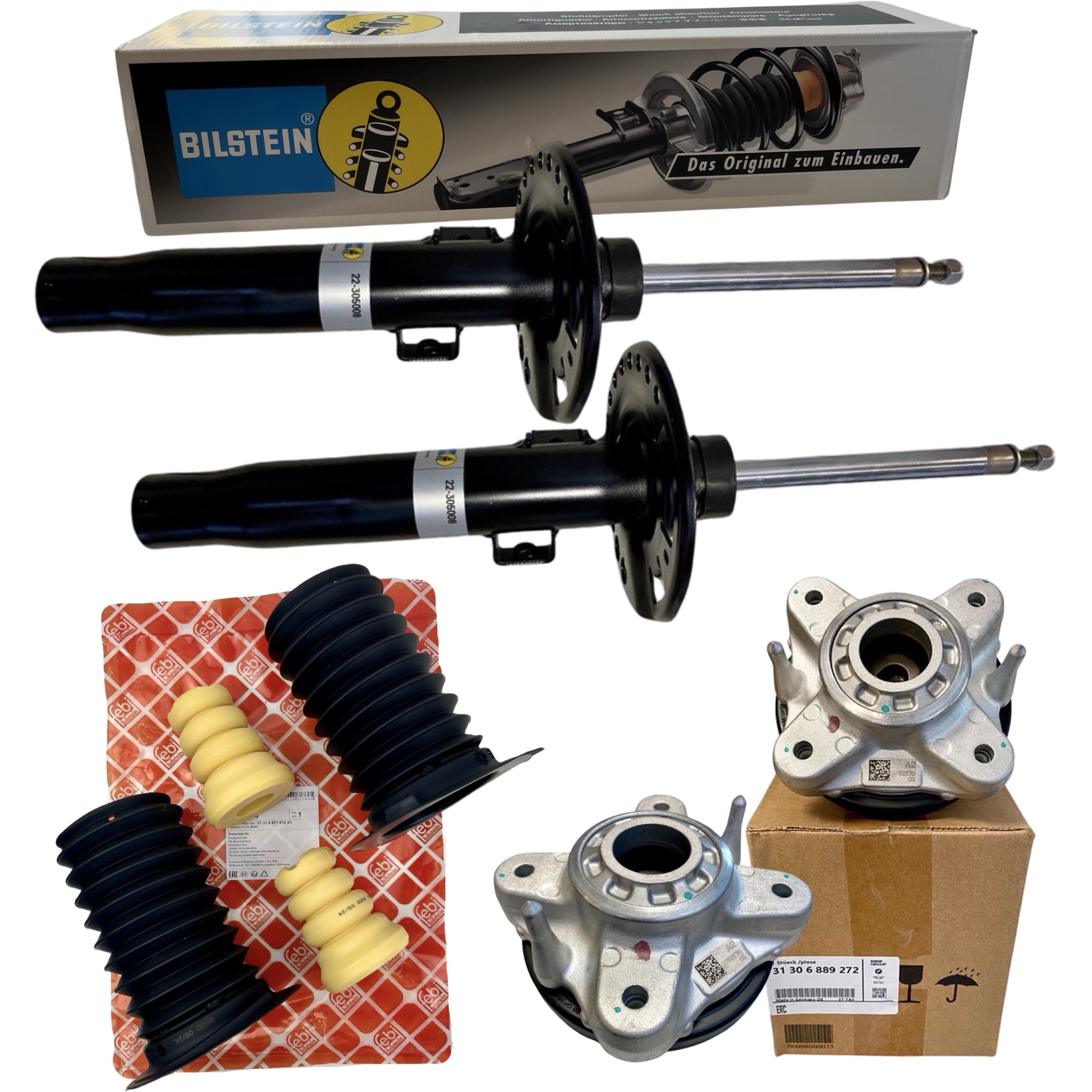 Kit Amortecedor Dianteiro Bmw 320i 330e 330i 420i 430i G20 31316888453 ...