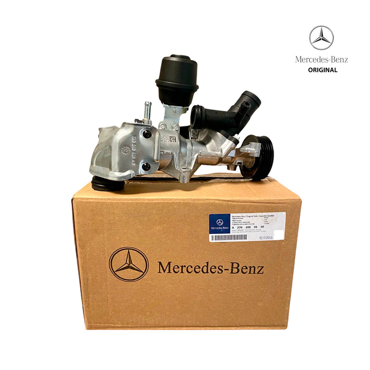 Bomba De Agua Original Mercedes A200 2013 A 2018 A2702000800 - Lemans ...