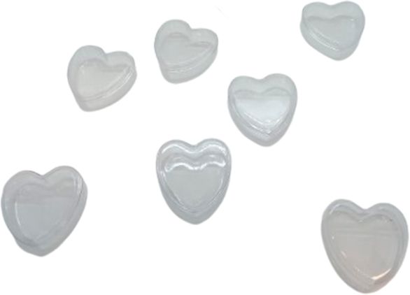 Latinha de Coração de Cristal - 10 unidades - Rizzo - Rizzo Balões