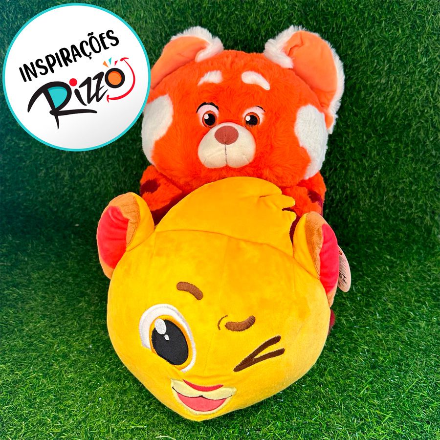 Pelúcia Bolofofos 28cm - Leão Rick com Som - 1 unidade - Rizzo - Rizzo ...