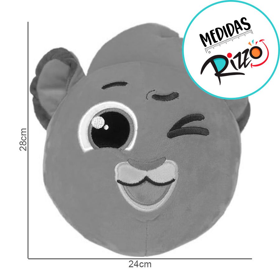 Pelúcia Bolofofos 28cm - Leão Rick com Som - 1 unidade - Rizzo - Rizzo ...