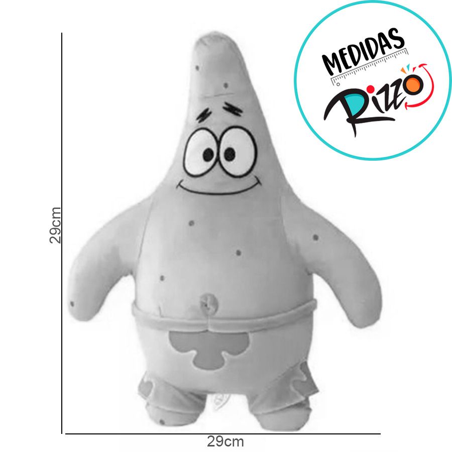Pelúcia Patrick 29cm - Bob Esponja - 1 unidade - Rizzo - Rizzo - Rizzo ...