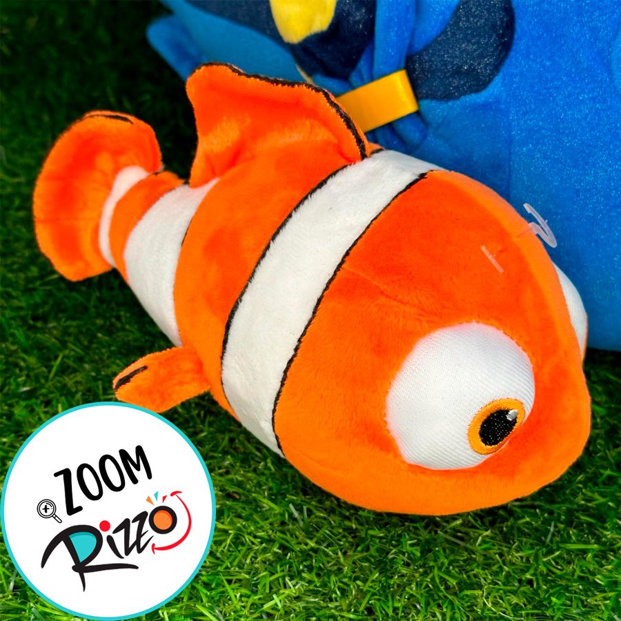 Pelúcia Nemo 10cm - Procurando Nemo - 1 unidade - Rizzo - Rizzo Balões