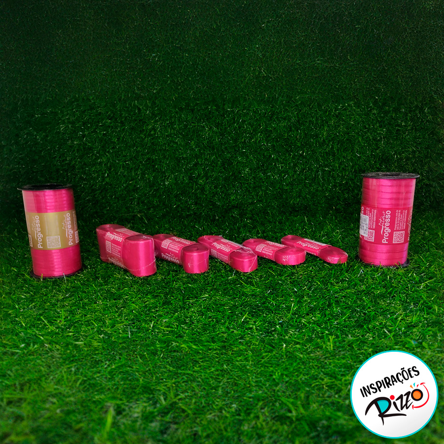 Fita de Cetim 7mm nº1 - 100m Cor 2055 Rosa Amaranto - 1 unidade - Fitas ...