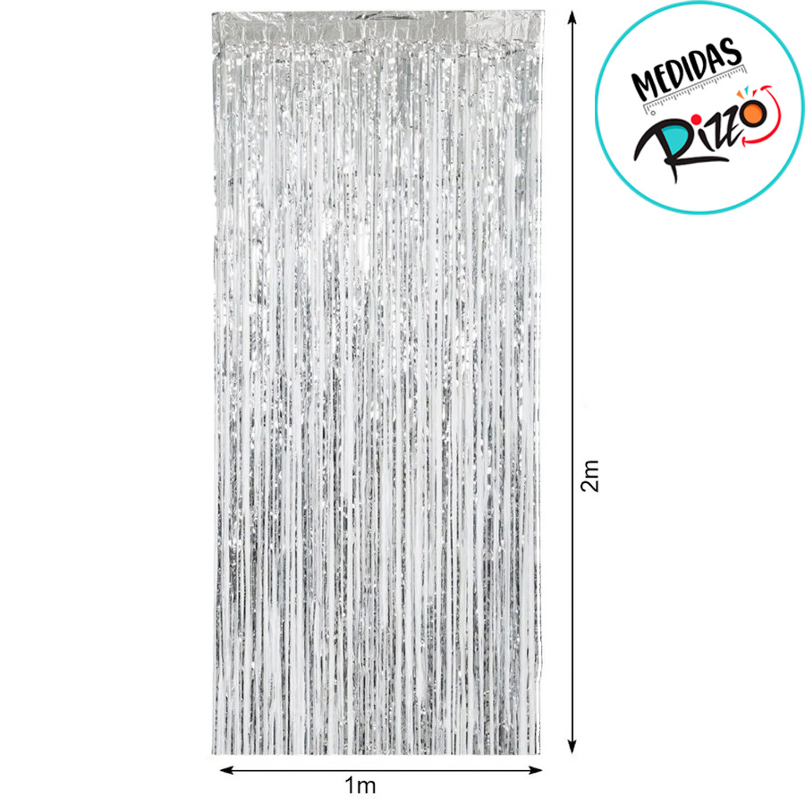 Cortina Decorativa Metalizada de Glitter Dourado Hológrafico - 1x2m - 1 ...