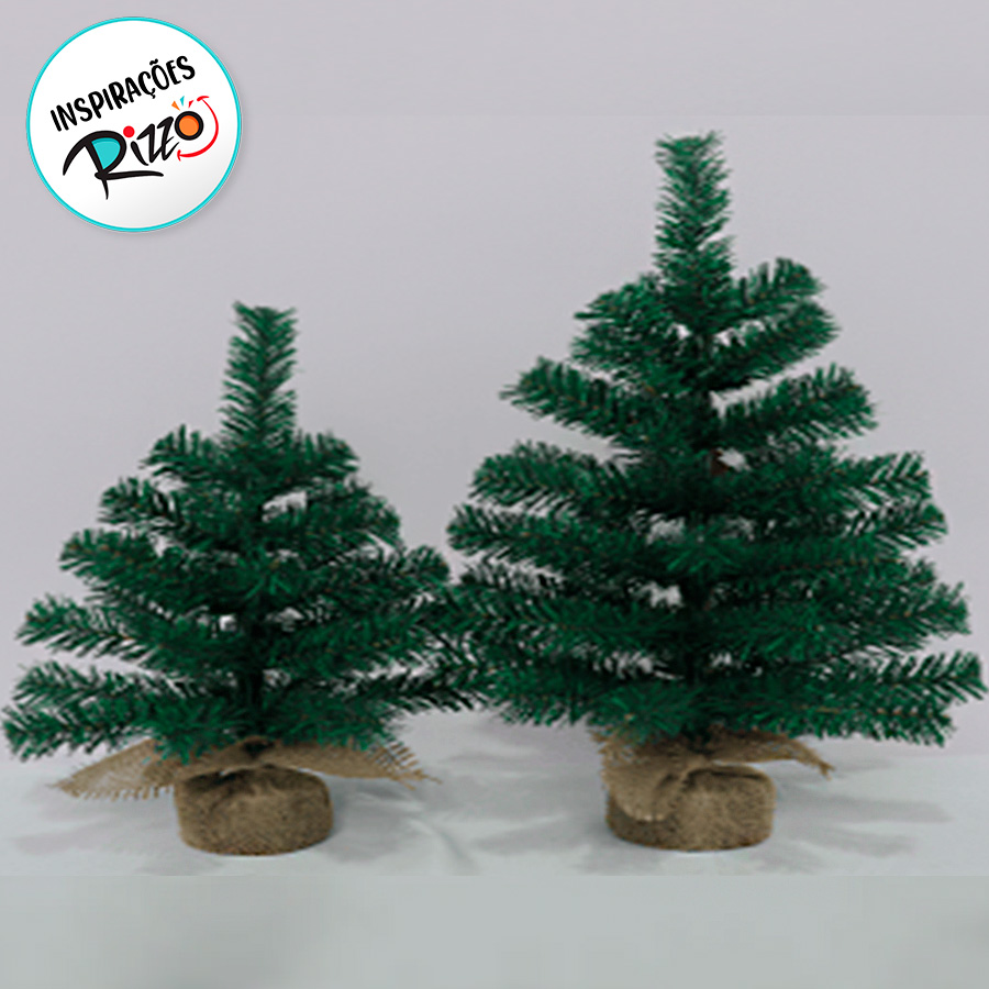Árvore de Natal Modelo Gergelim - 90 galhos - 90cm - Ref. RZO419 - 1 ...