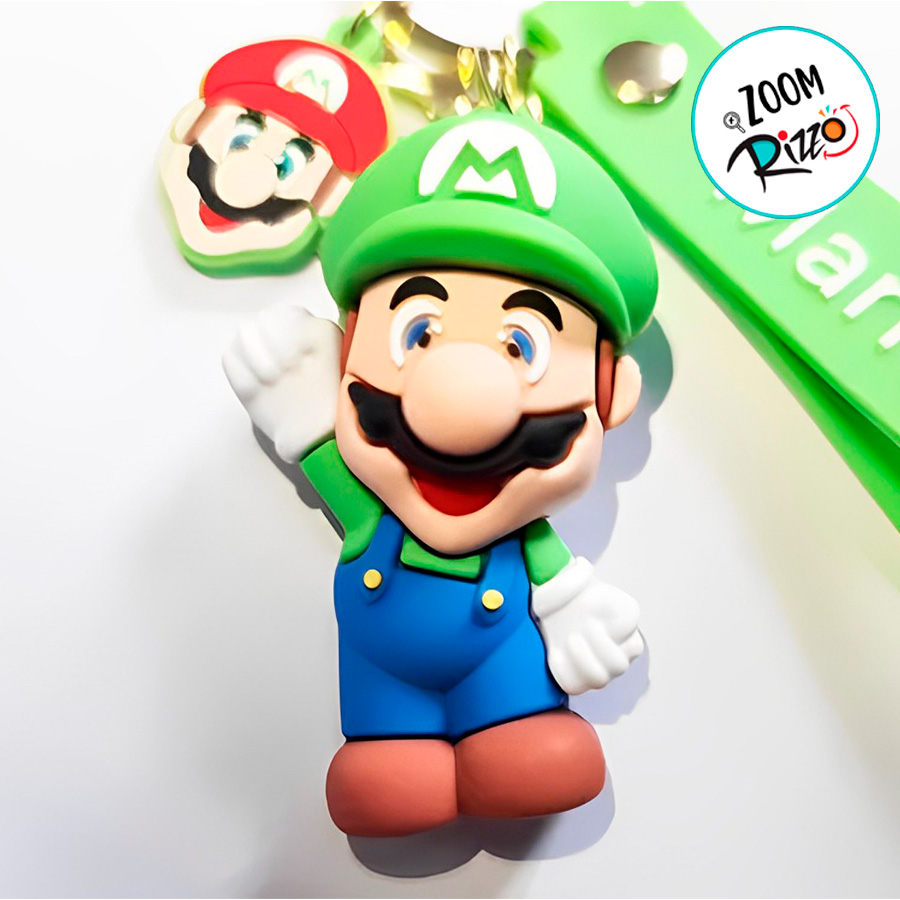 Chaveiro com Alça Verde - Mario Verde - 7cm - 1 unidade - Rizzo - Rizzo ...