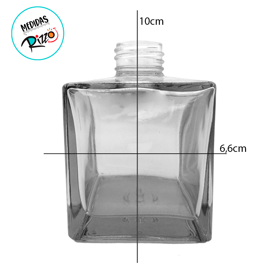 Frasco para Perfumaria de Vidro Liverpool - Mel - 200ml - 1 unidade - Rizzo - Rizzo Balões