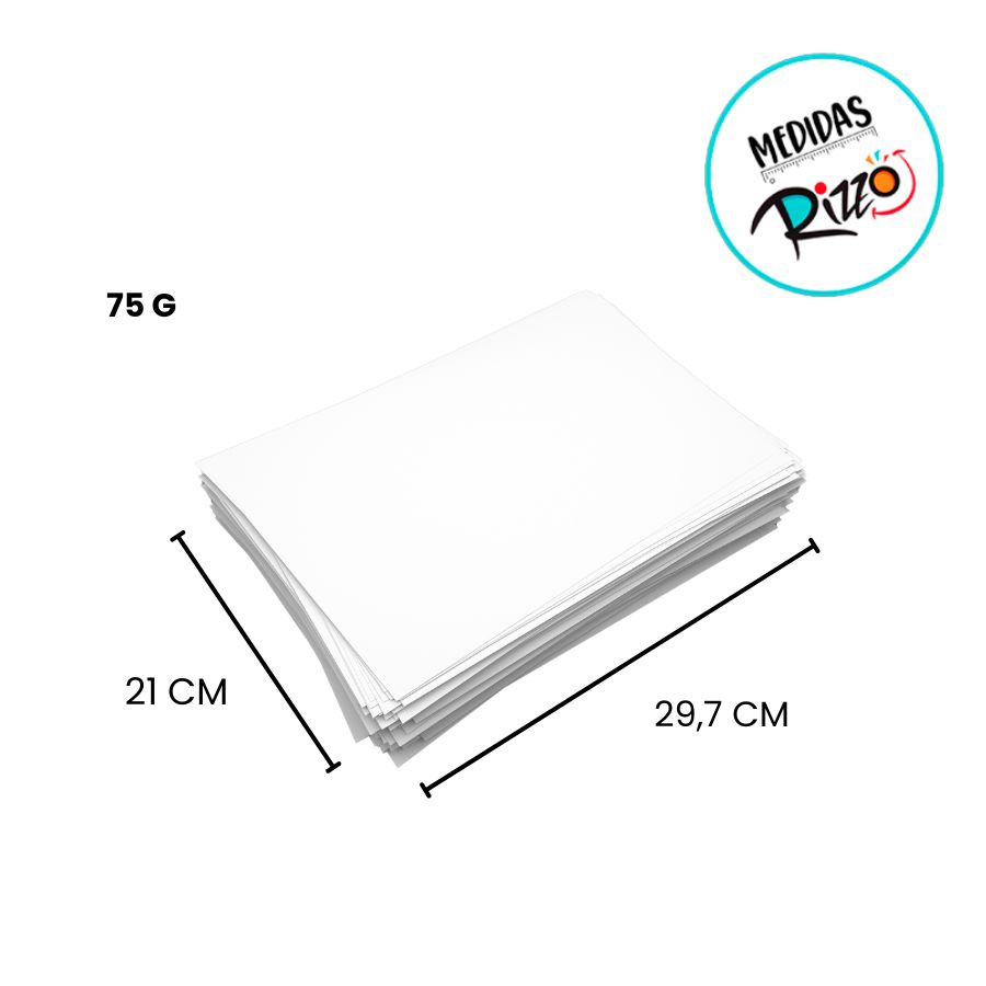 Papel Sulfite A4 Branco 500 Folhas 210x297mm 75gm Ultra Paper - 1 ...