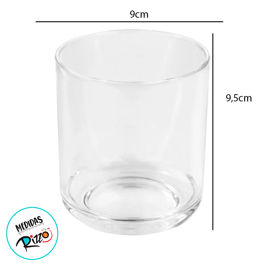 Copo de Acrílico Durável 420 ml - Cristal - 1 unidade - Rizzo - Rizzo ...