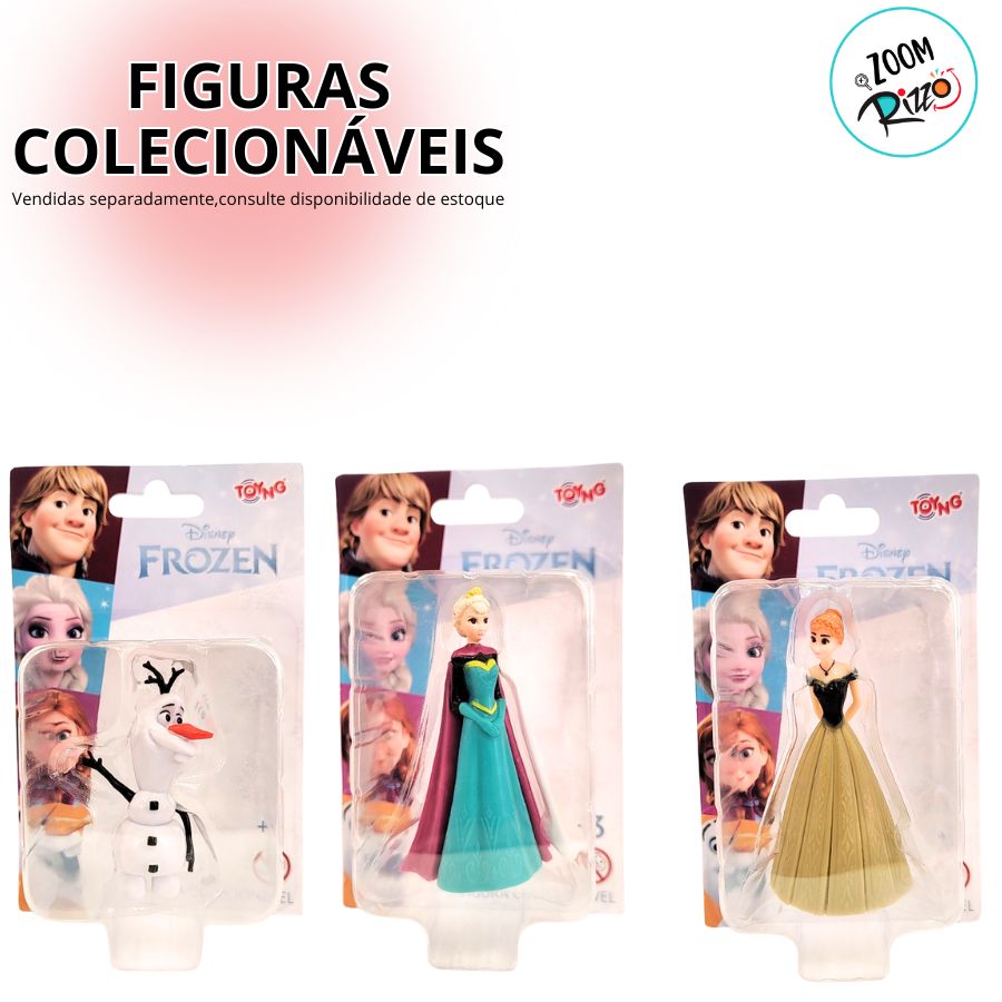 Mini Figura Colecionável - Elsa - Frozen - 7cm - 1 unidade - Disney ...