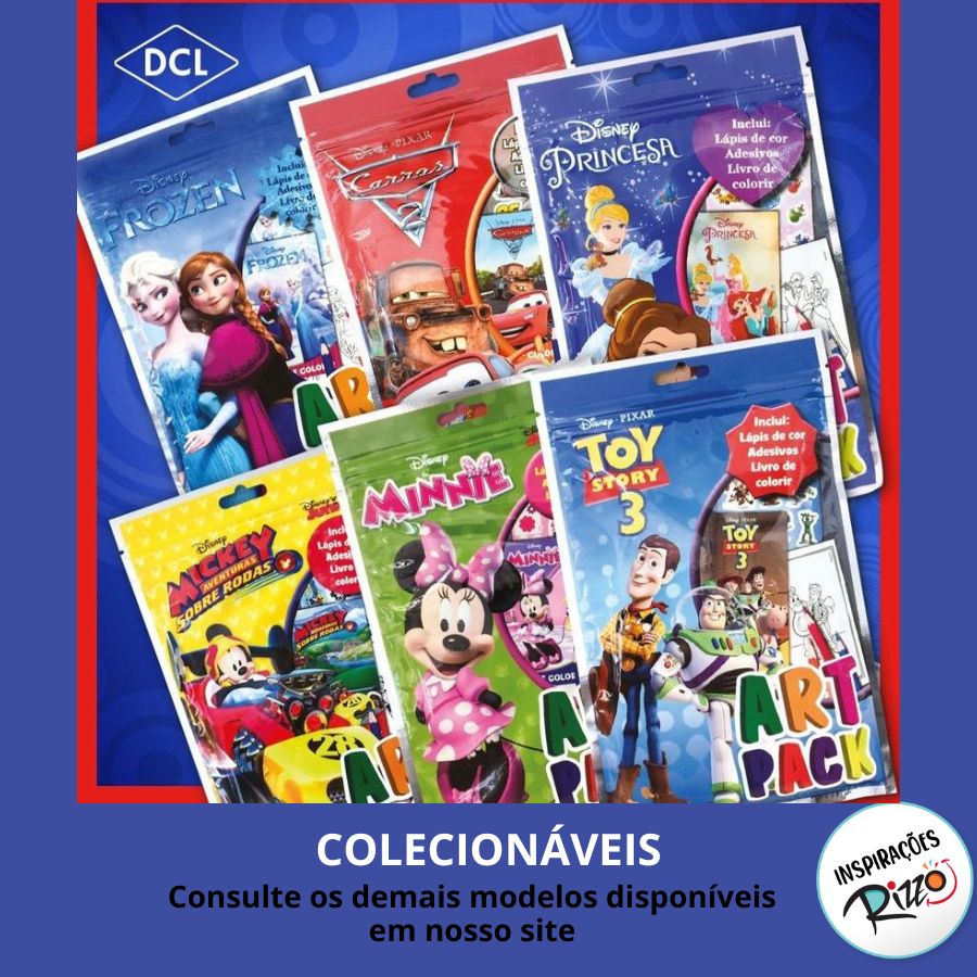 Mini Kit Para Colorir - Frozen - 6 Itens - 1 unidade - Disney Original ...
