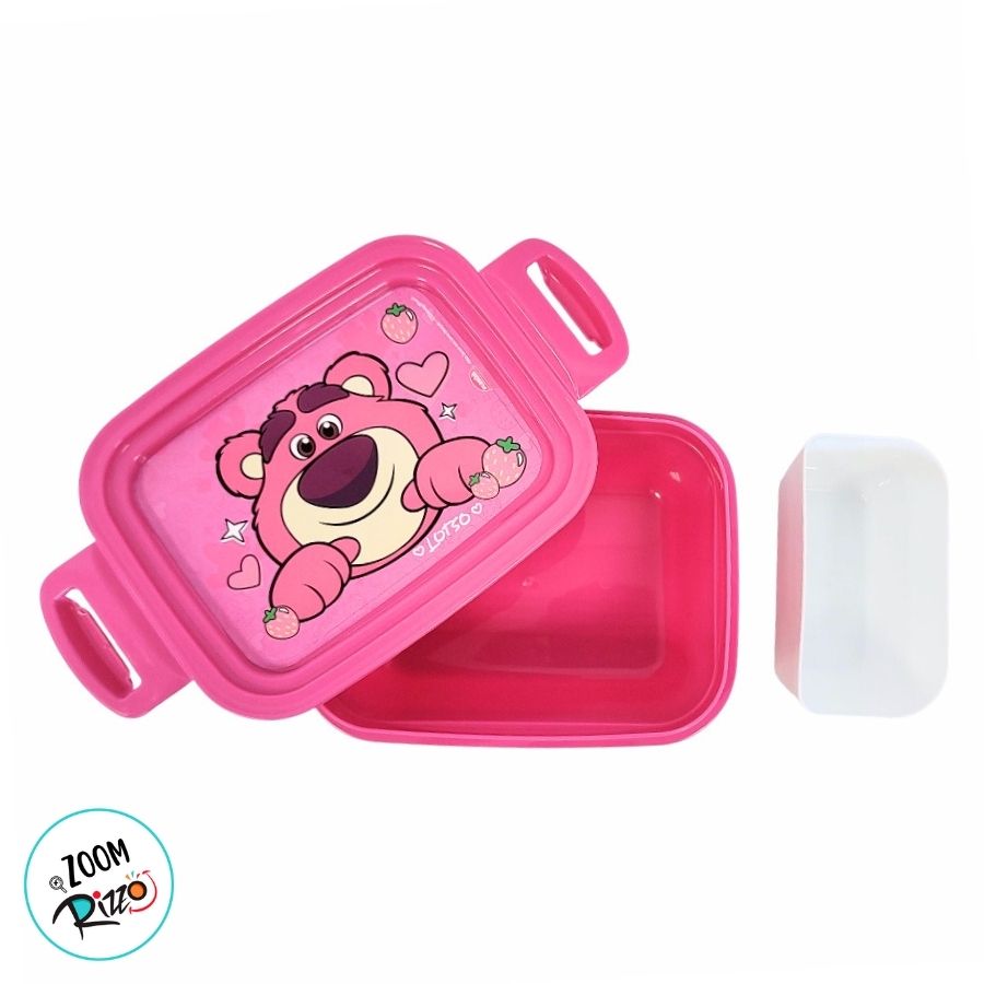 Marmita Hermética com Divisória - Lotso - Toy Story - 630ml - 1 unidade - Disney Original ...