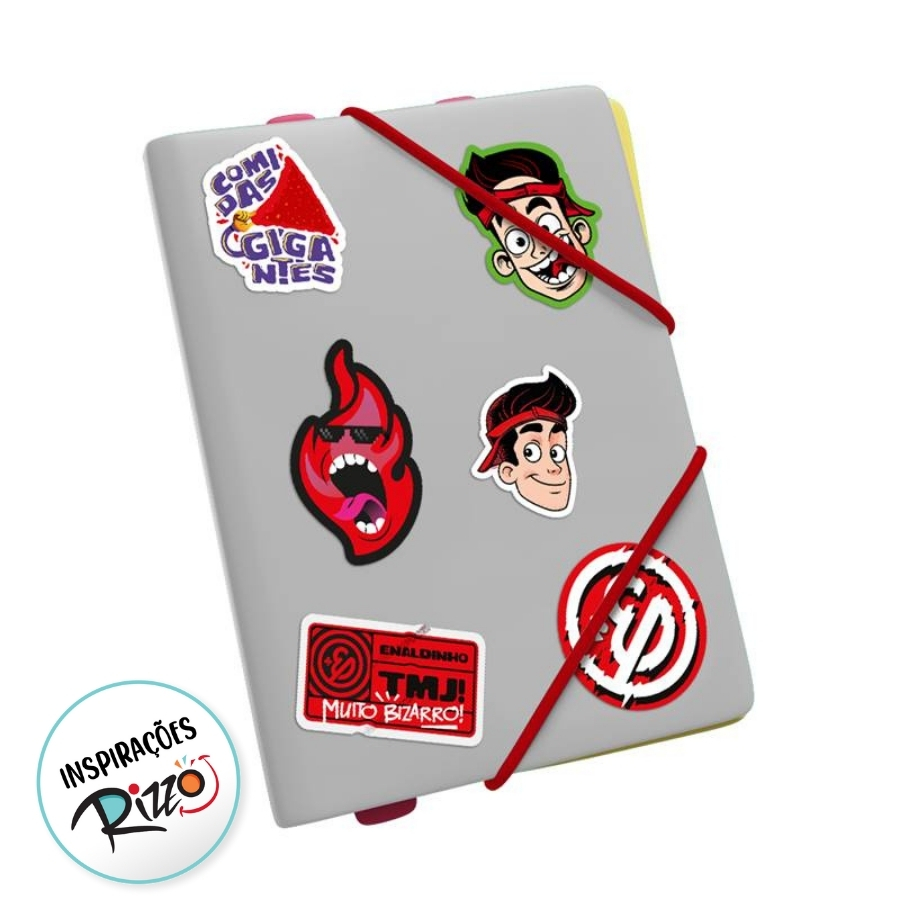 Adesivo Decorativo - Enaldinho - 6x5,5cm - 15 unidades - Regina - Rizzo ...