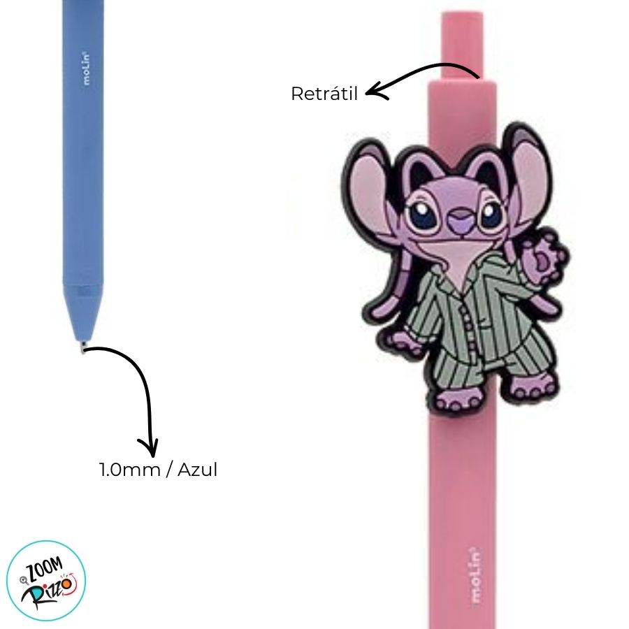 Caneta Angel Pijama - Esferográfica Azul - Disney Original - 1 unidade ...