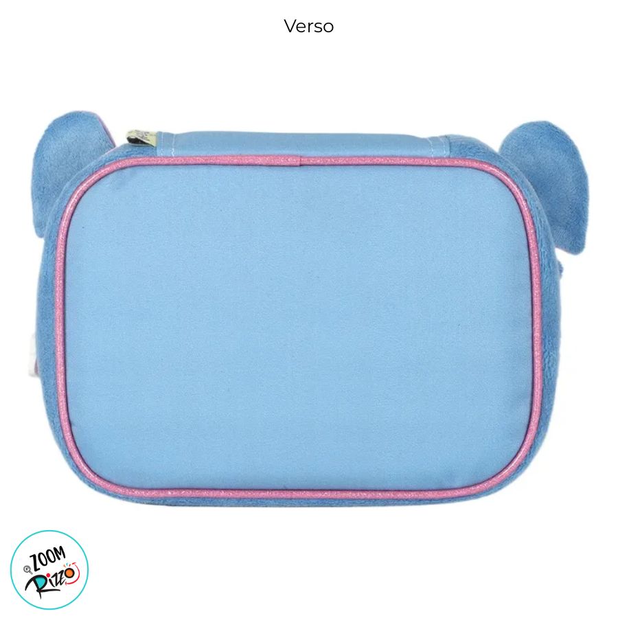 Estojo Box com Zíper - Stitch Peluciado - 21x17cm - Disney Original - 1 ...