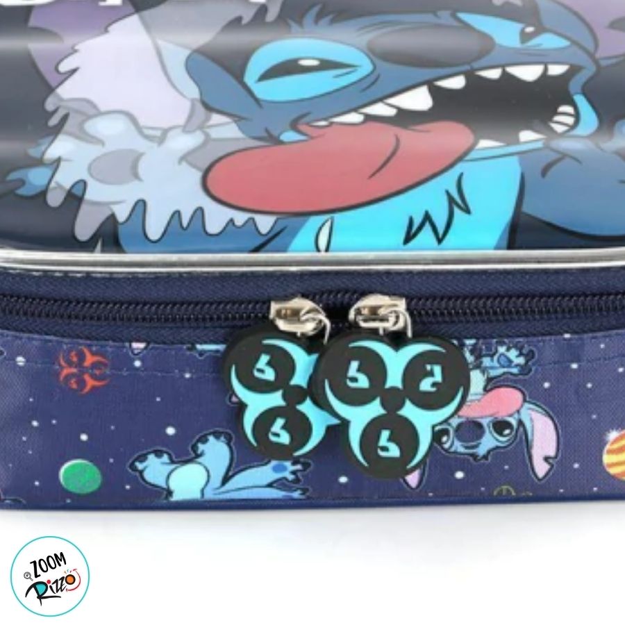 Estojo Box com Zíper - Stitch Crazy - 21x17cm - Disney Original - 1 ...