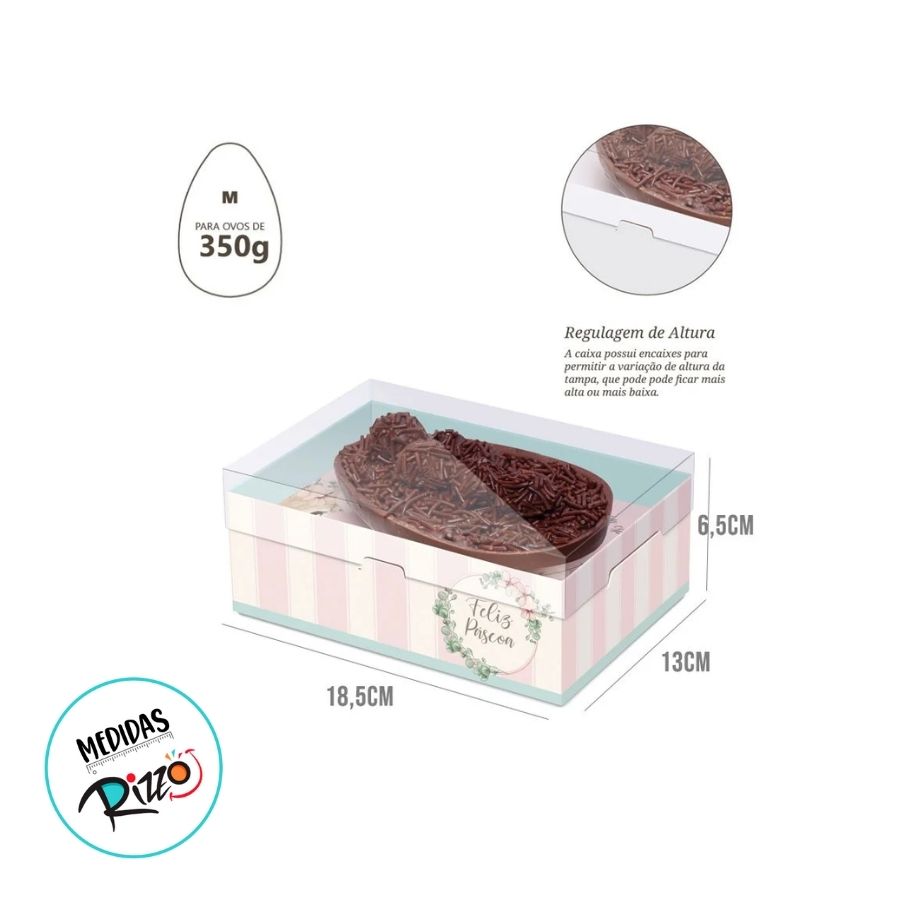 Caixa New Practice para Meio Ovo de 350g com Regulagem de Altura e ...