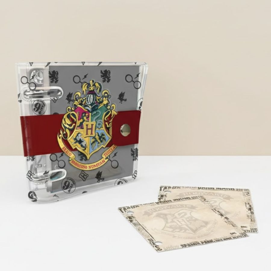 Mini Fichário - Hogwarts - Harry Potter - 13x14cm - 1 unidade - Rizzo ...