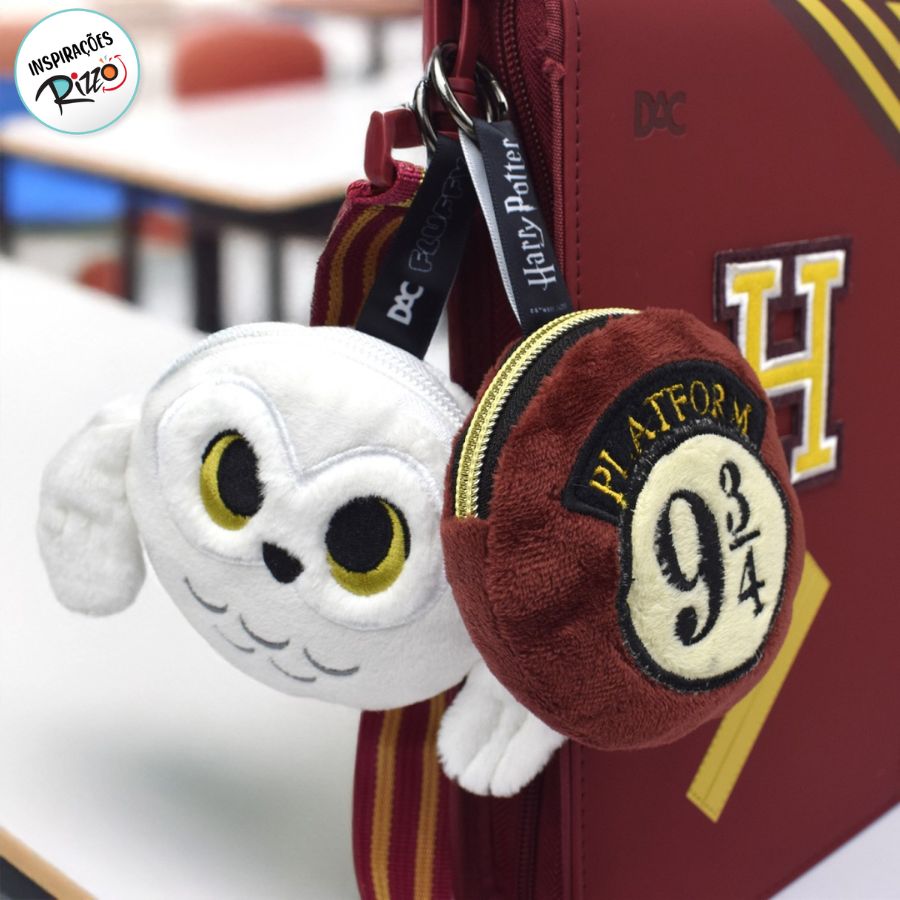 Chaveiro Mini Fluffy - Edwiges - Harry Potter - 10cm - 1 unidade ...