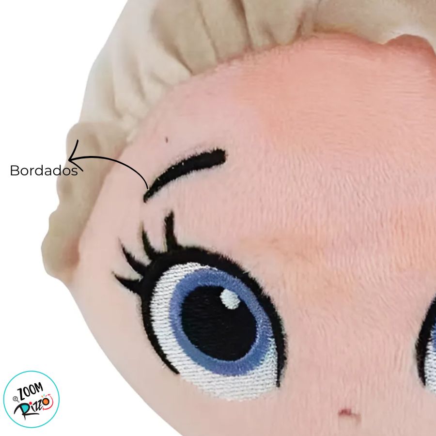 Brinquedo Squish Pelúcia - Elsa - Frozen - 10cm - Disney Original - 1 ...