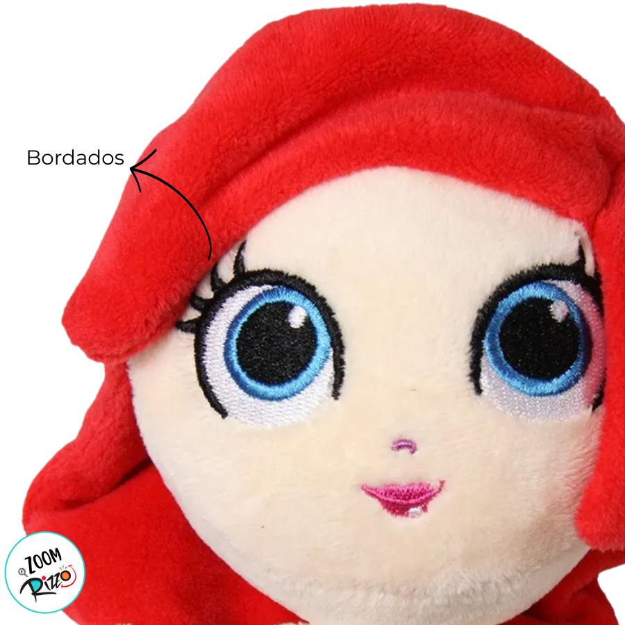 Brinquedo Squish Pelúcia - Ariel - 15cm - Disney Original - 1 unidade ...